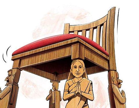 Political ladder taller for women