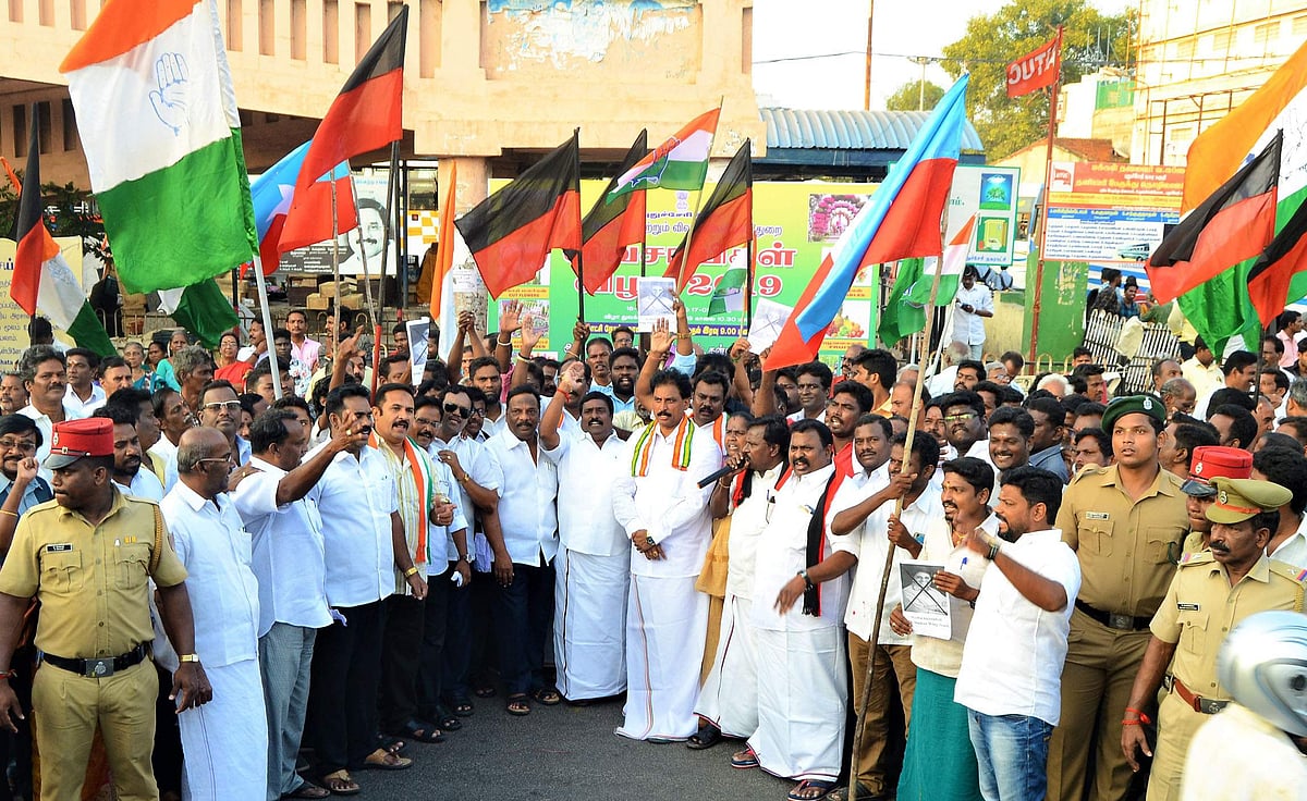 DMK, AIADMK seal deal with most allies; DMDK still holding out