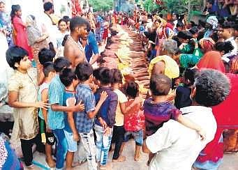 Danda Nacha in full swing