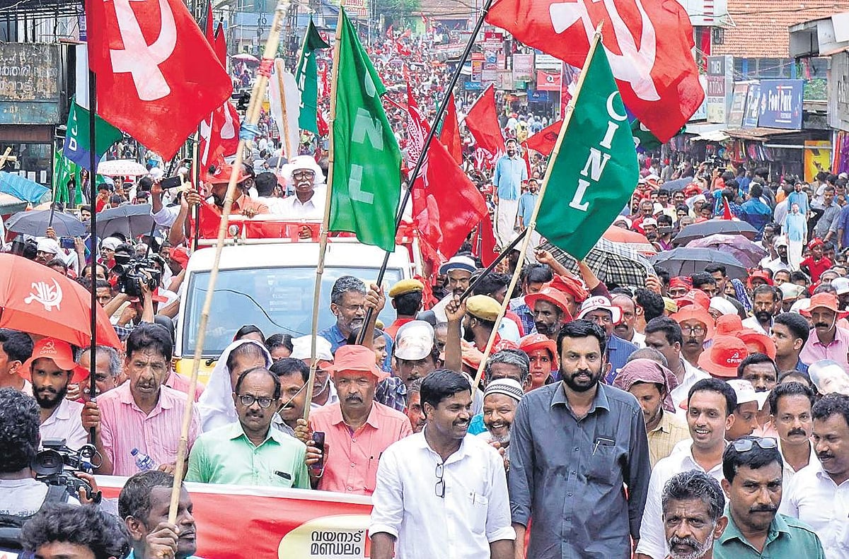 LS polls 2019: LDF stages a massive roadshow in Wayanad