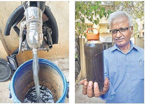 People falling sick due to supply of water contaminated with sewage