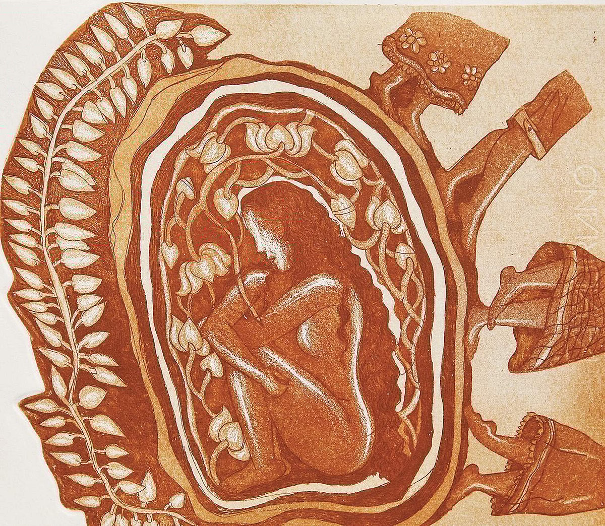 ‘I look within the womb to discover that which is outside’