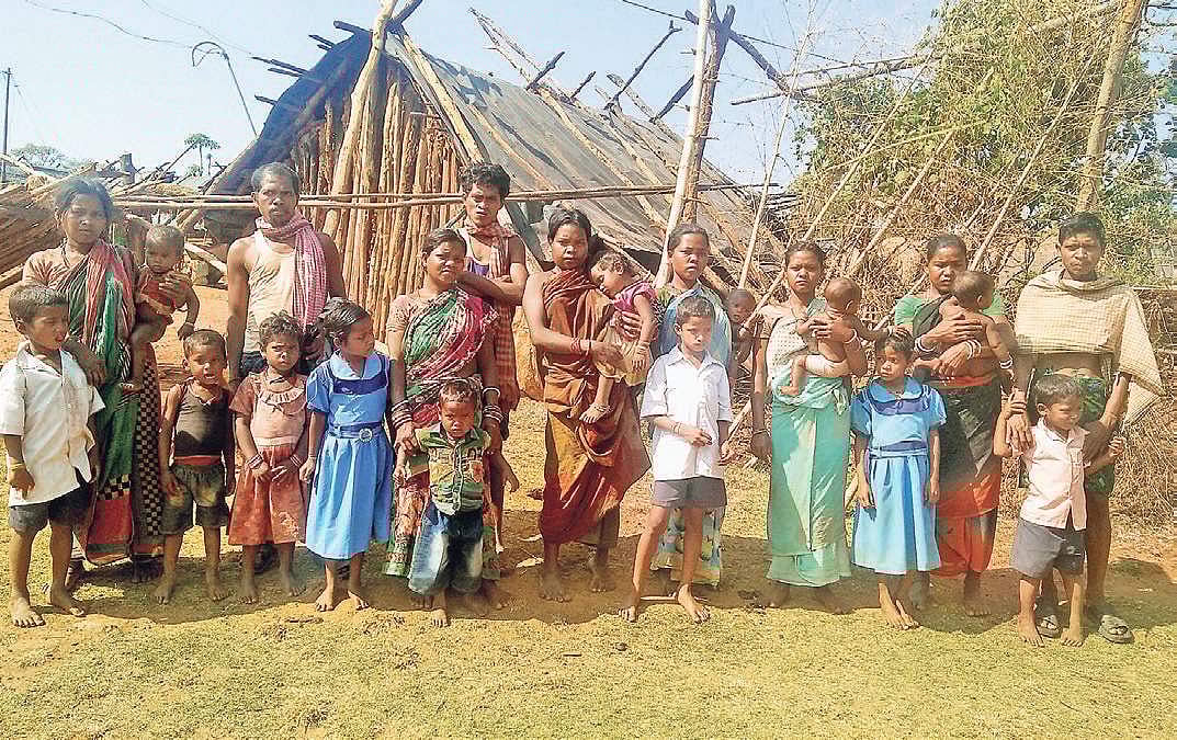 Tough trek for Nagada tribals in Odisha's Jajpur district to vote