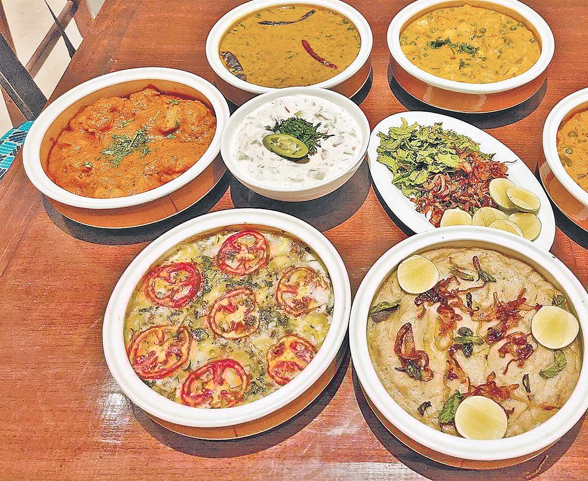 Platter of delight at ITC Kakatiya