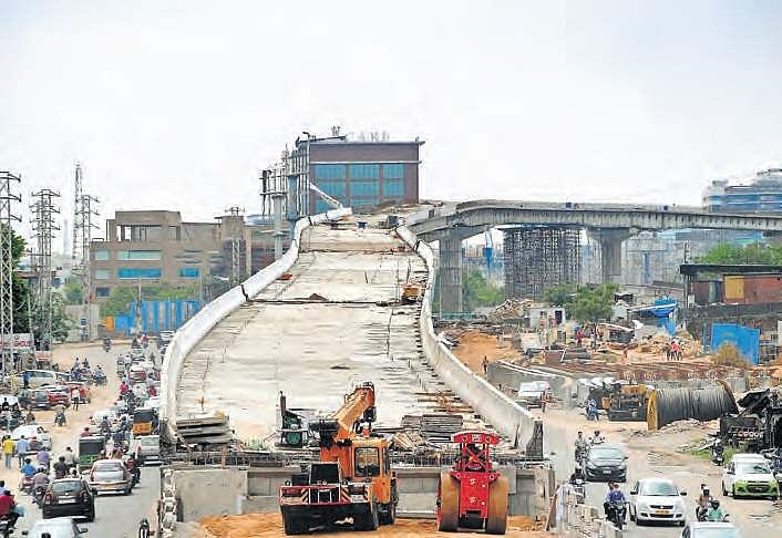 Level-2 of Biodiversity flyover in Hyderabad may open on October 15