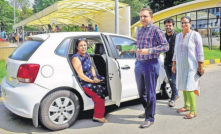 Carpooling their way to save money, earth