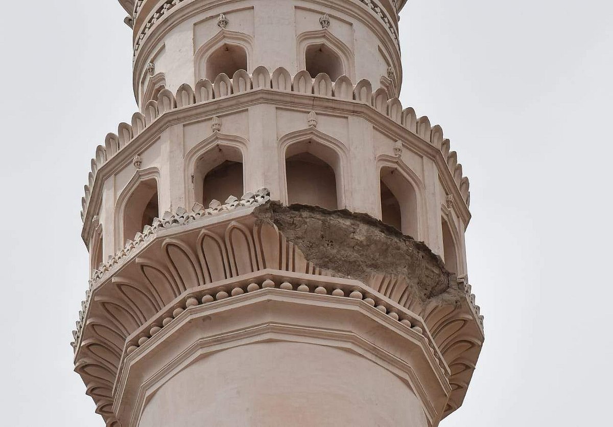 Insects and rain: Charminar fights a losing battle with natural elements