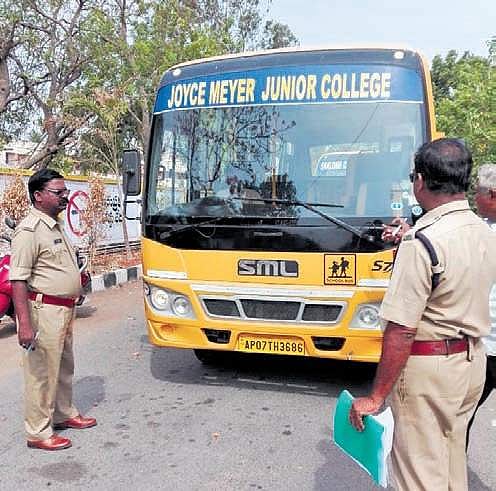 Andhra's Guntur Transport Department books 136 school bus owners in ...
