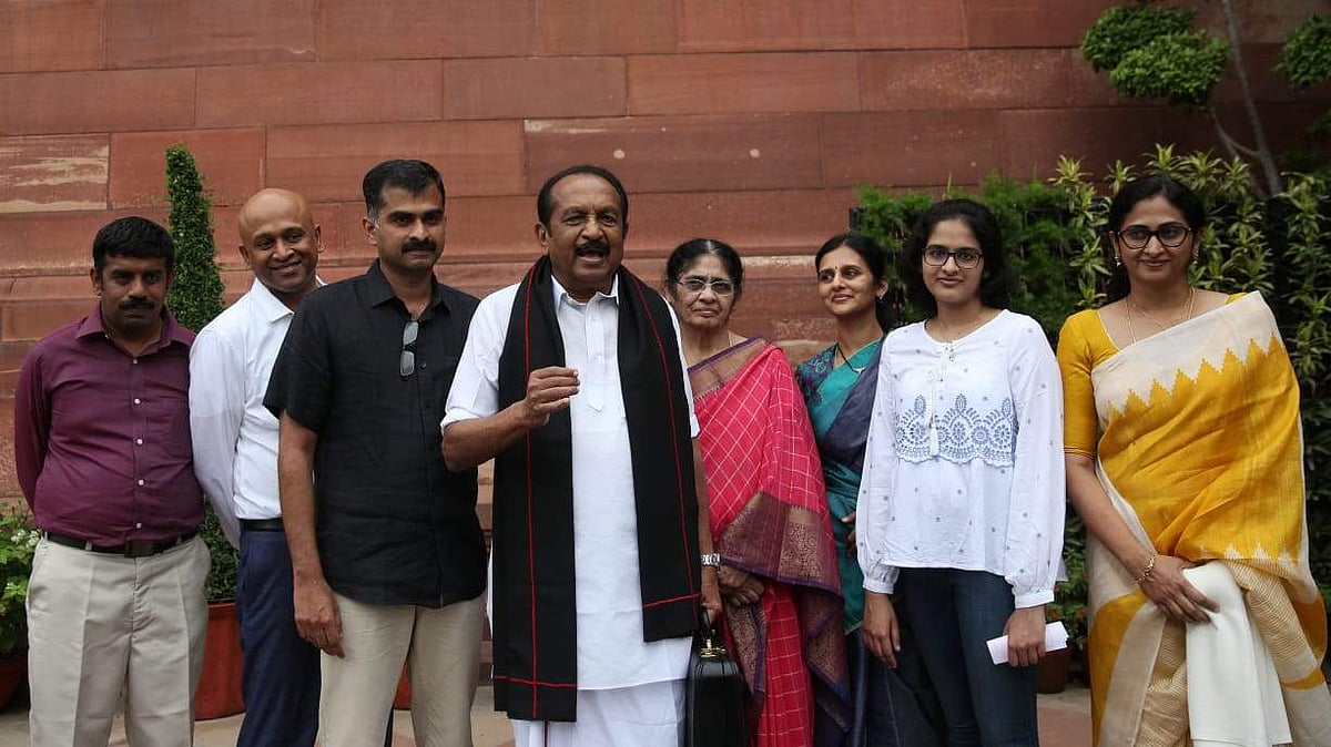 Vaiko and four others from Tamil Nadu take oath as Rajya Sabha members