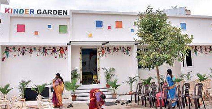 This anganwadi is making heads turn with 55-inch TV, ACs and a mini-garden