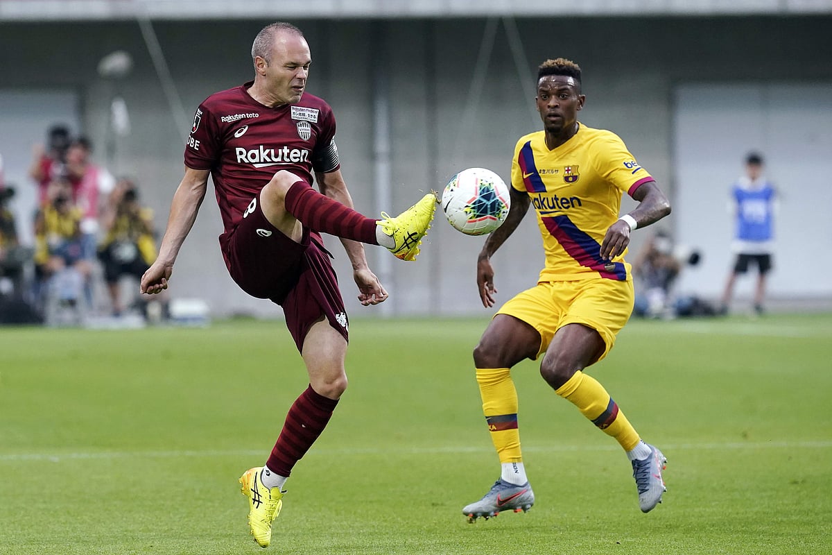 Andres Iniesta says he has 'no regrets' on leaving Barcelona