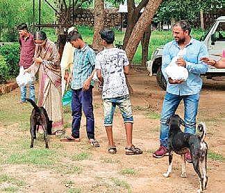 Mata Amritanandamayi Math volunteers fan out in Rajokri-Ghitorni forest ...