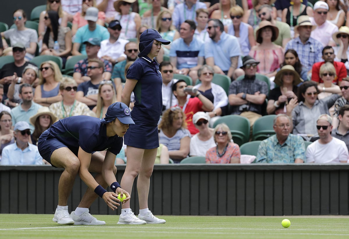 Silence the golden rule for ballboys and girls at Wimbledon