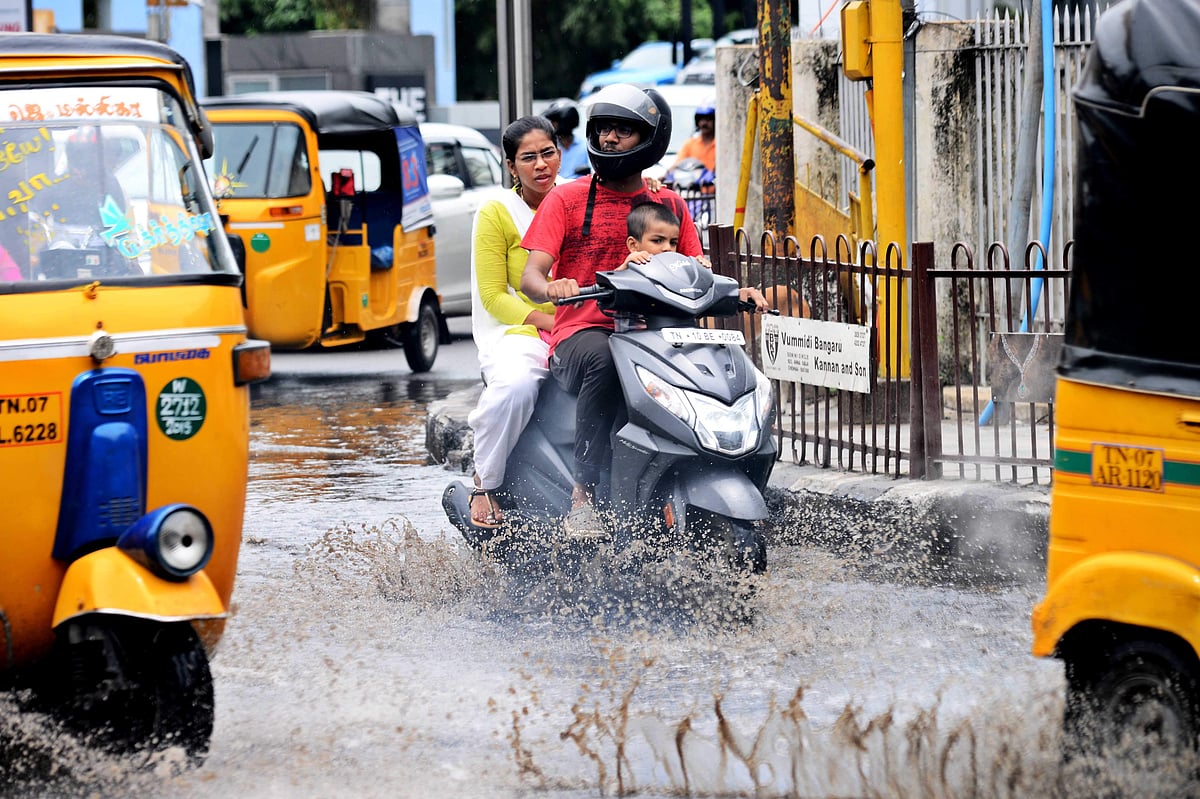Chennai rains to continue for two more days, warns Met dept