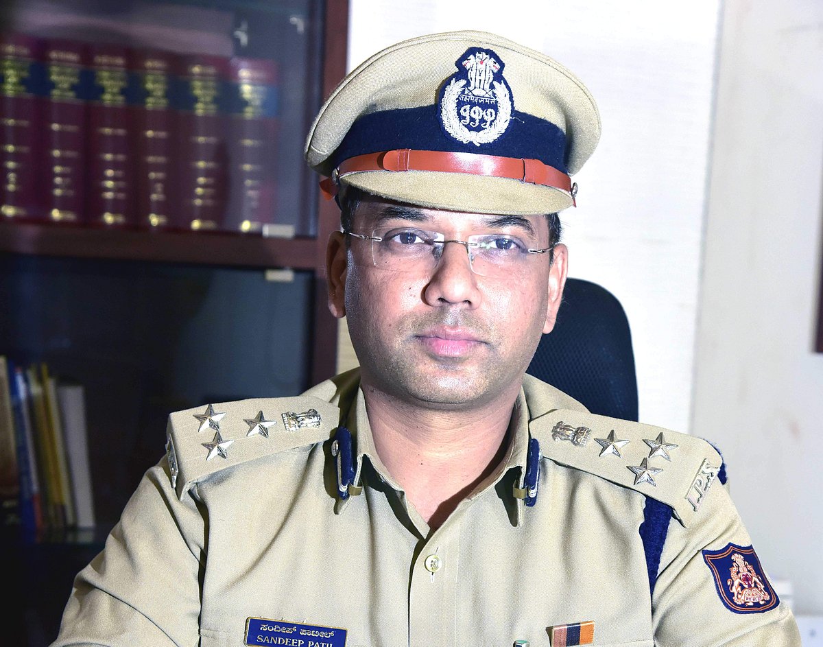 Mangalore Police Commissioner Sandeep Patil transferred to Bengaluru city