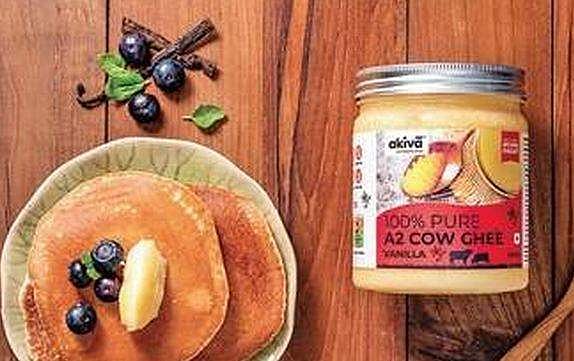 This Gurugram based company offers herb, garlic and vanilla flavoured ghee