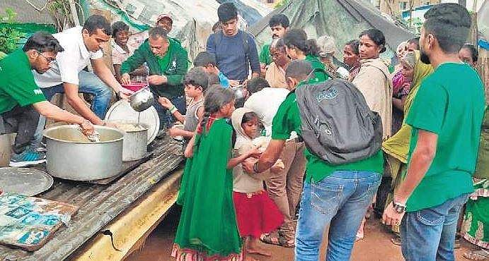 Food distribution drive to bring cheer to villages around Bengaluru on ...