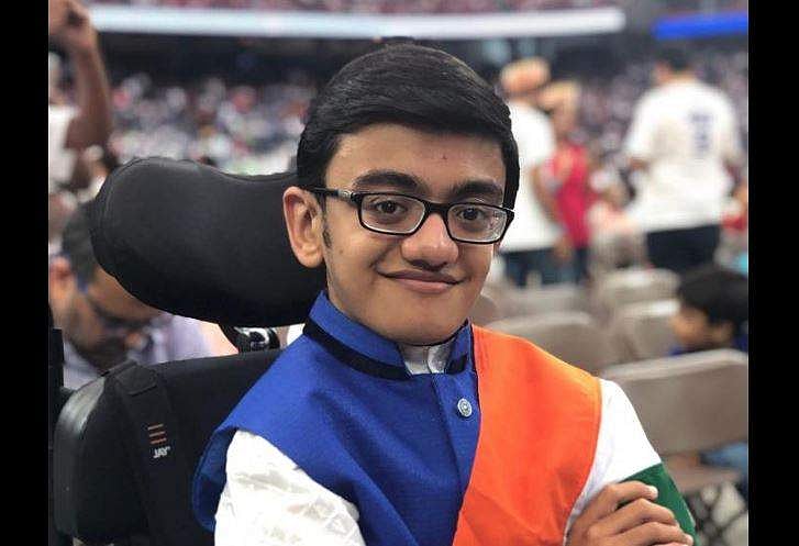 Sparsh Shah: The specially-abled teen who sang Jana Gana Mana at Howdy Modi