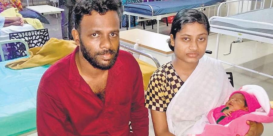 A month after escaping landslide, woman delivers baby girl in Puthumala