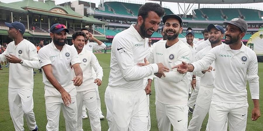 Indian Test team wins 'team of the year' award