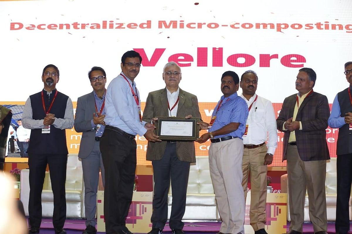 Vellore city corporation receives Central award for better solid waste ...