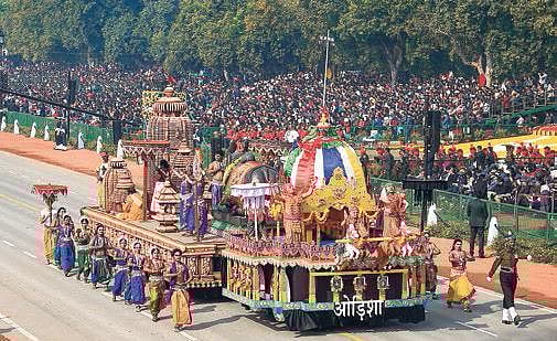 Odisha tableau bags second prize at Republic Day parade in New Delhi