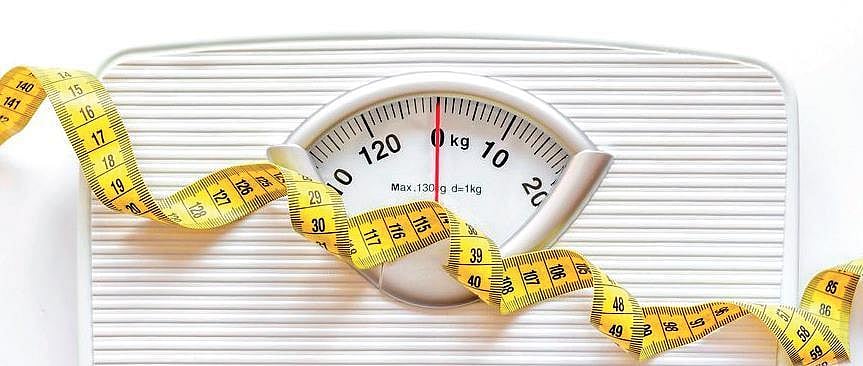 Monitor weight while working from home