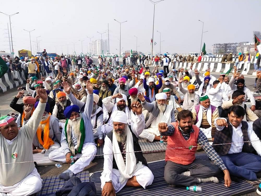 Not afraid: Youths ink protest tattoos at Singhu border