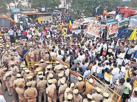 PMK protest: A self-destructive or gainful move?