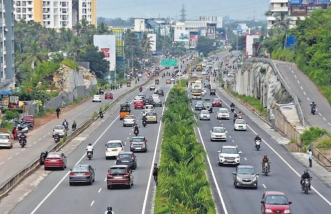 Motorists on NH 66 hardly keep left