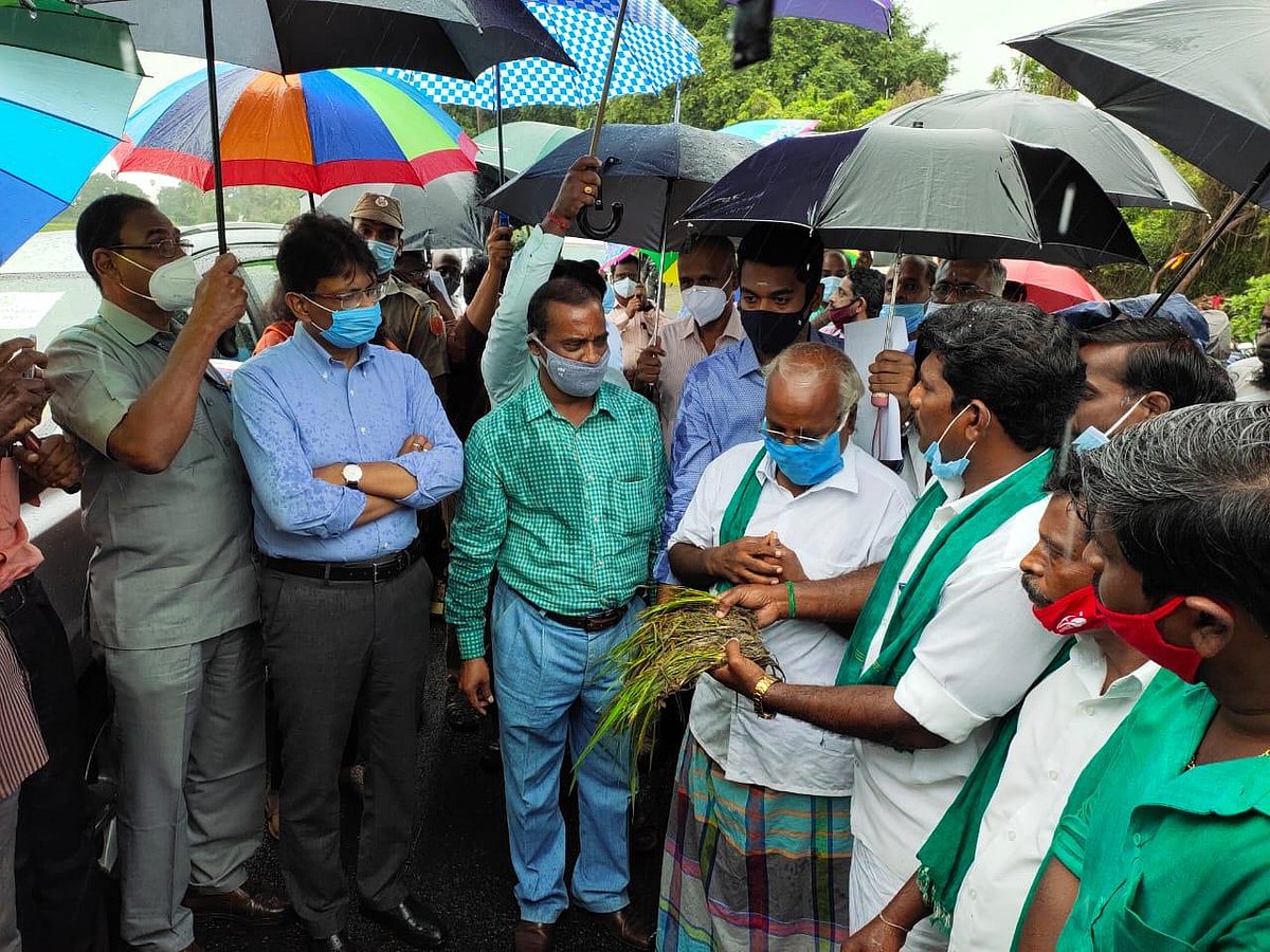 Central team visits Puducherry to assess damages to crops, boats, roads ...