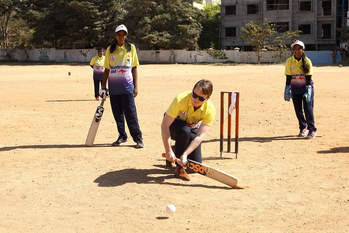 Australia supports Karnataka Women’s Blind Cricket Team