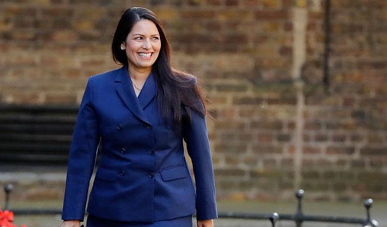 UK minister Priti Patel to unveil US-style digital visas to count migrants