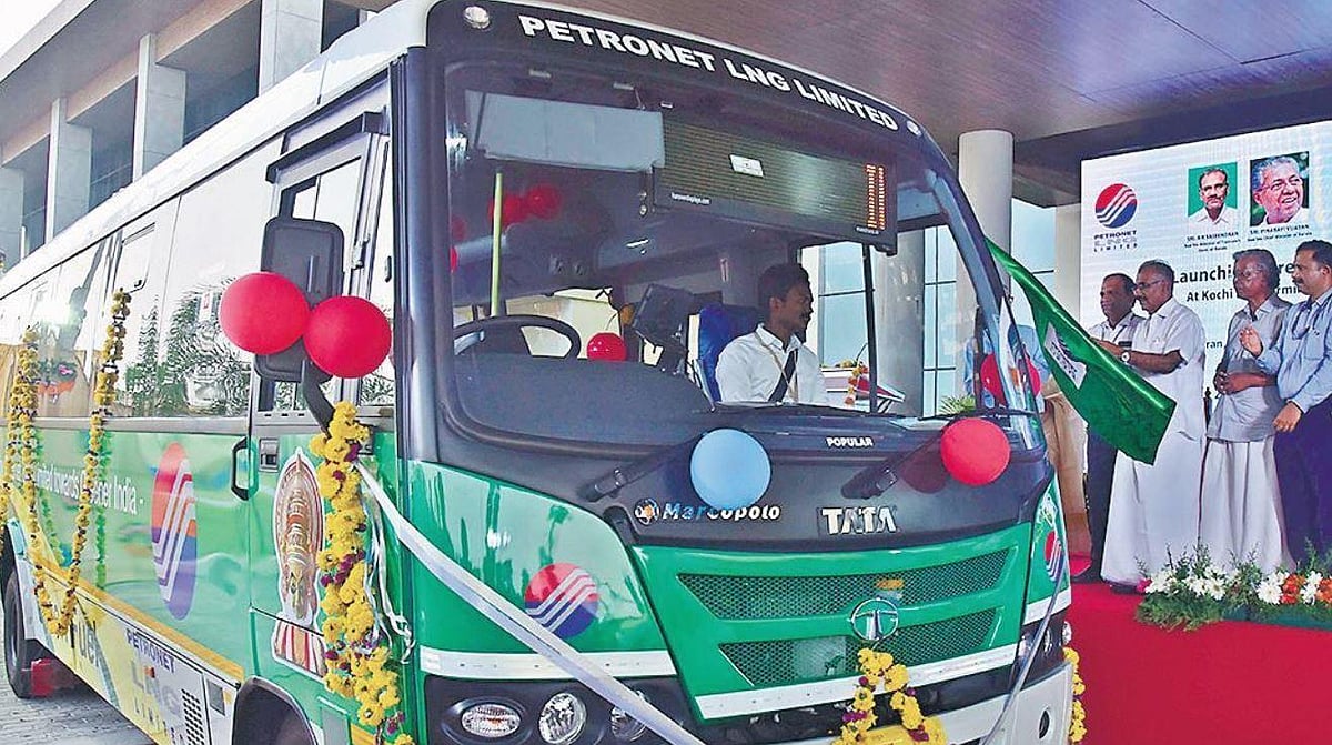 Petronet launches India’s first commercial LNG bus