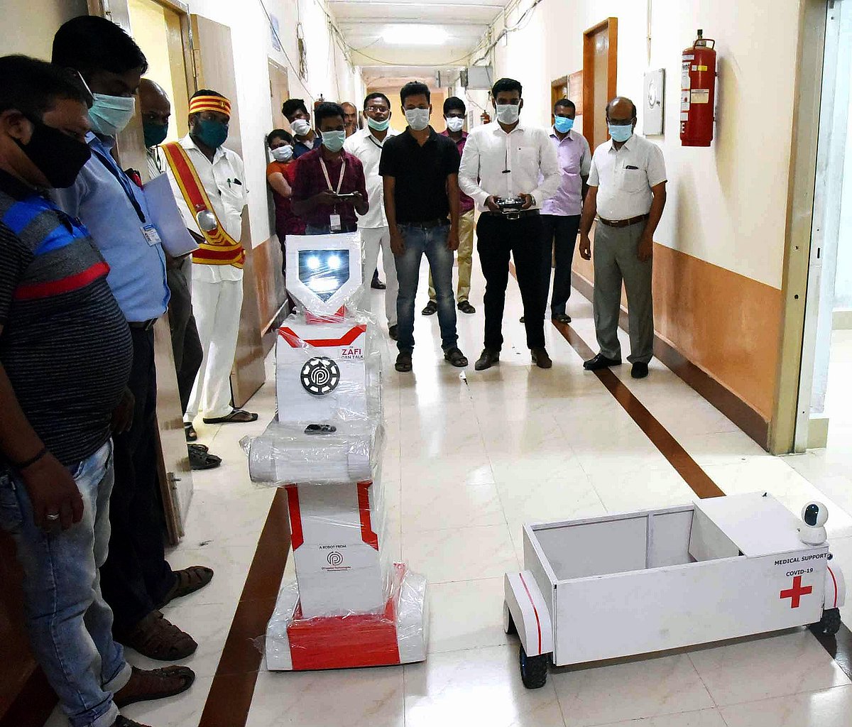 Tiruchy GH may soon have robots to reach out to patients in coronavirus ...
