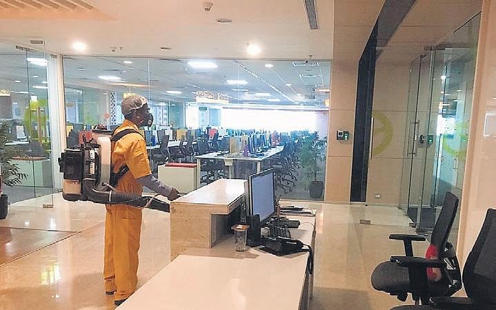 Hyderabad techies opt for work from home