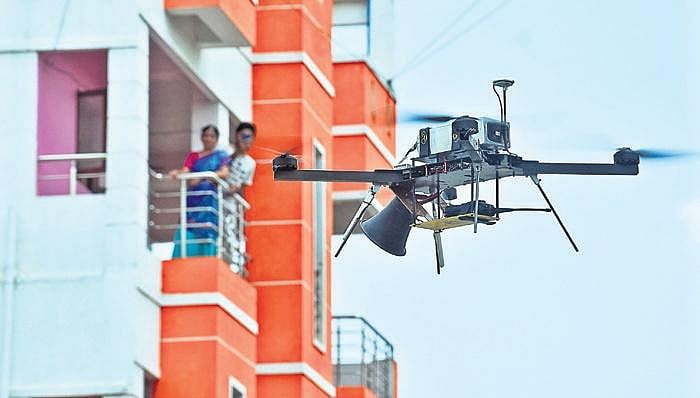 You are being watched: Cops deploy drones to monitor social distancing