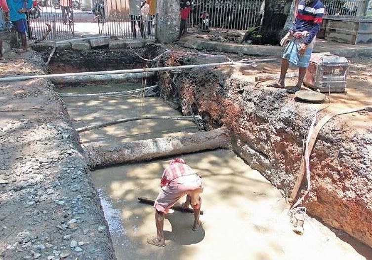 Pre-monsoon drain connectivity works of CSML in final stages