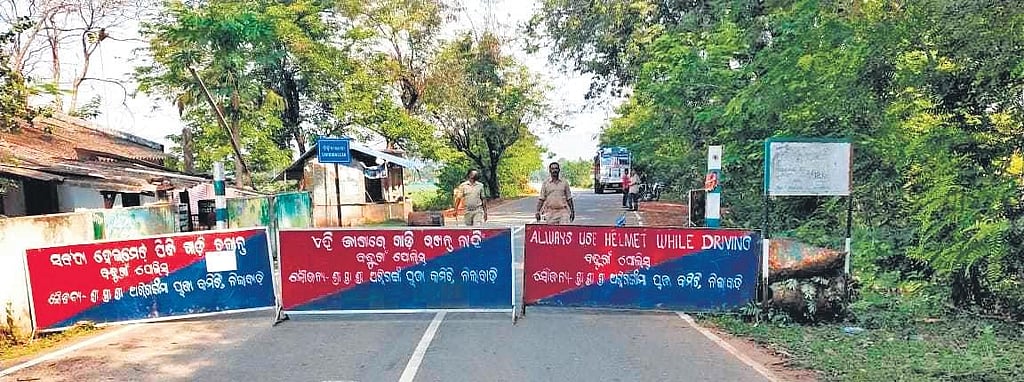 Koraput resumes border check