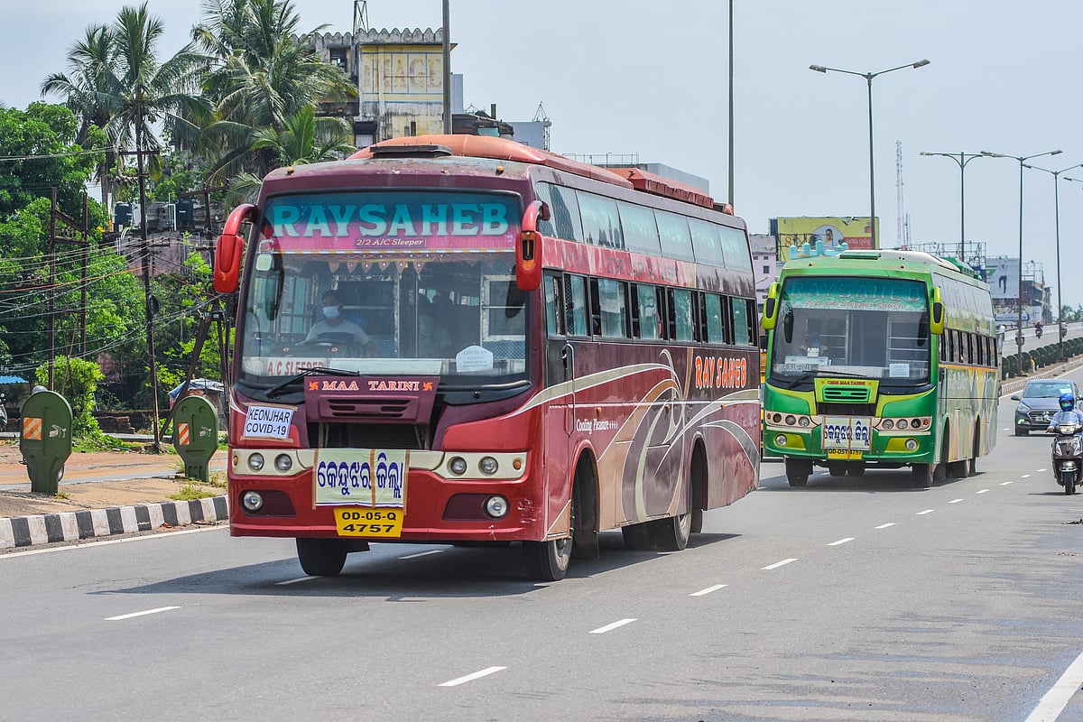 Odisha government allows buses in green zones