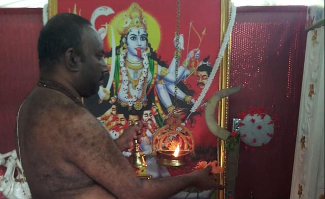 Kerala man builds a shrine for 'Corona Devi' to ward off COVID-19 pandemic