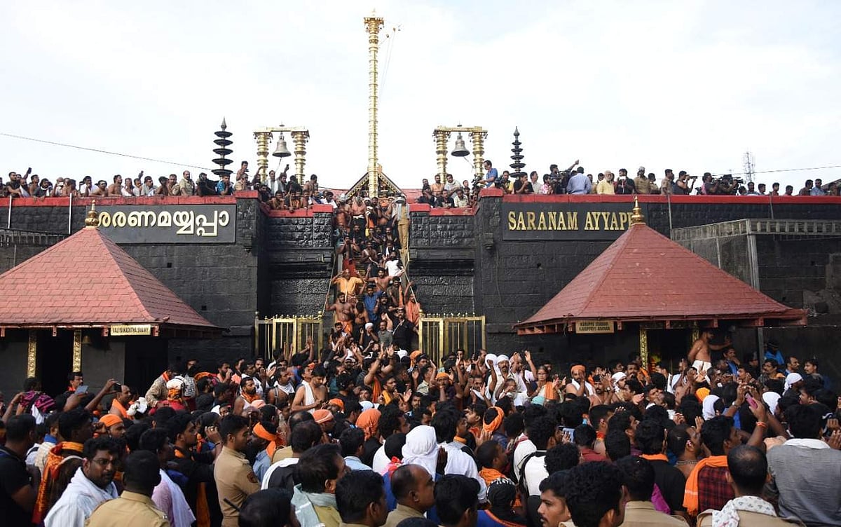 Entry for only 25k pilgrims at Sabarimala daily