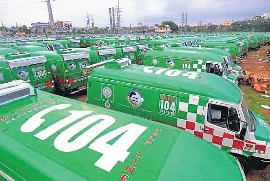 CM Jagan Mohan Reddy to launch 1,068 new 108, 104 ambulances today