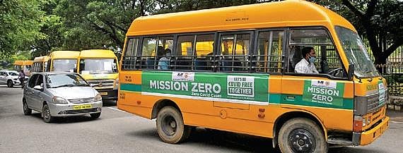 BBMP flags off 115 vehicles with rapid antigen testing kits