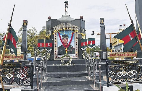 Kargil hero, Major Mariappan honoured