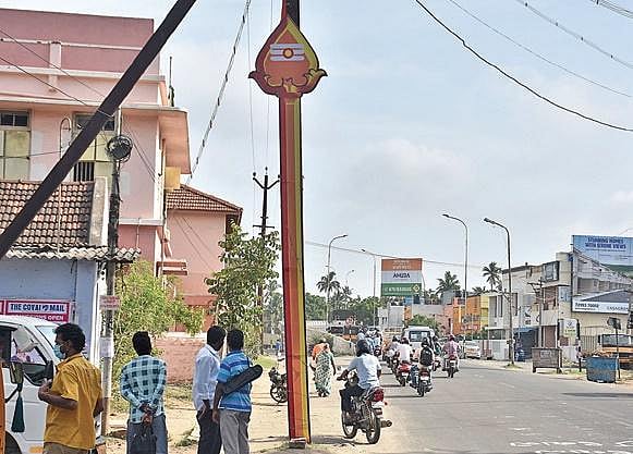 15 Right-wing supporters held in Coimbatore for drawing ‘Vel’ symbols