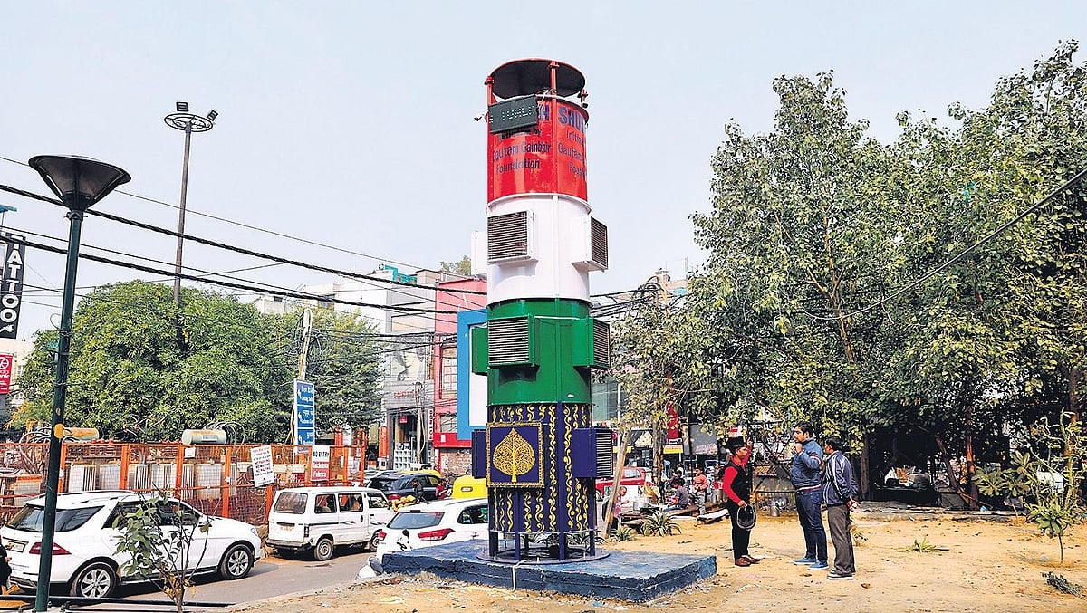 A smog tower is just pseudoscience: Experts