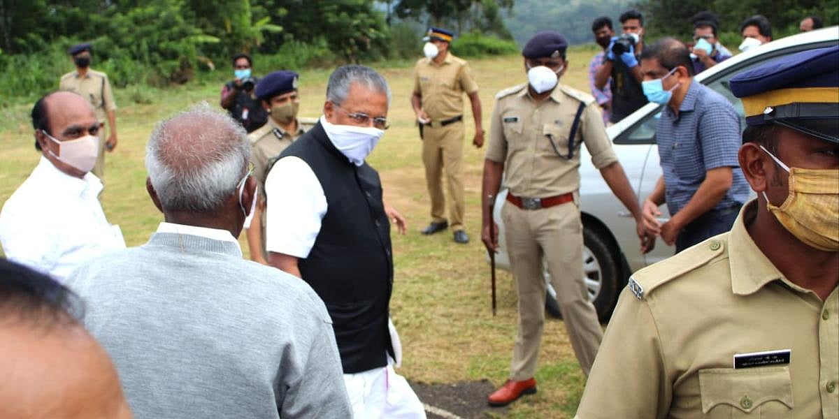 Kerala Governor, CM visit landslide-hit Pettimudi; kin of victims ...