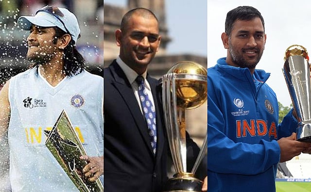 MS Dhoni's record of winning three ICC trophies will stay forever ...
