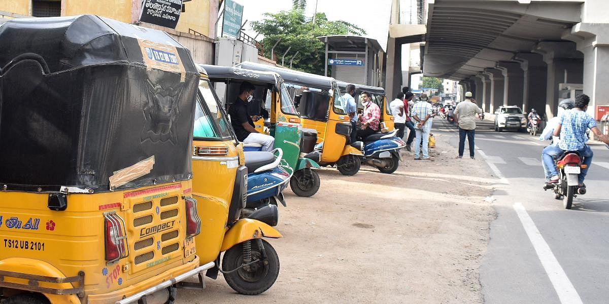 With COVID outbreak, Hyderabad auto drivers shift base from malls to ...
